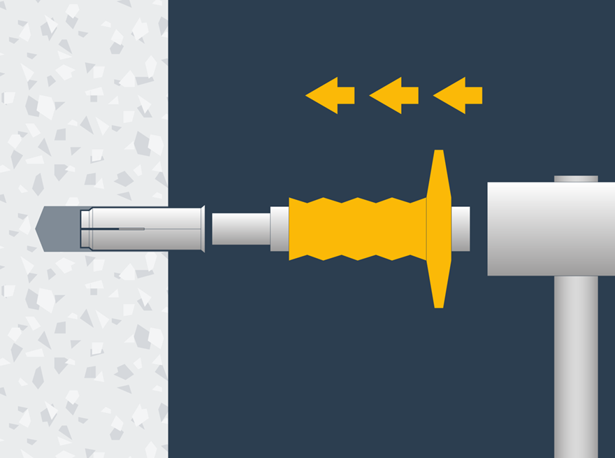 Der Schlaganker | Metallanker